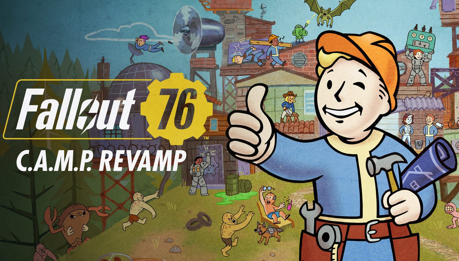 Fallout 76: Take Base-Building to a New Level with the C.A.M.P Revamp ...