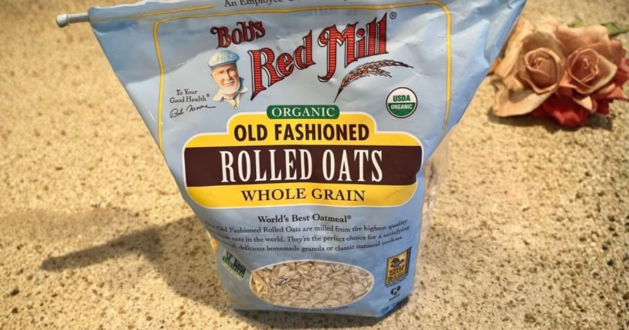Bob’s Red Mill Old Fashioned Rolled Oats 4-Pack Only $9.71 Shipped on ...