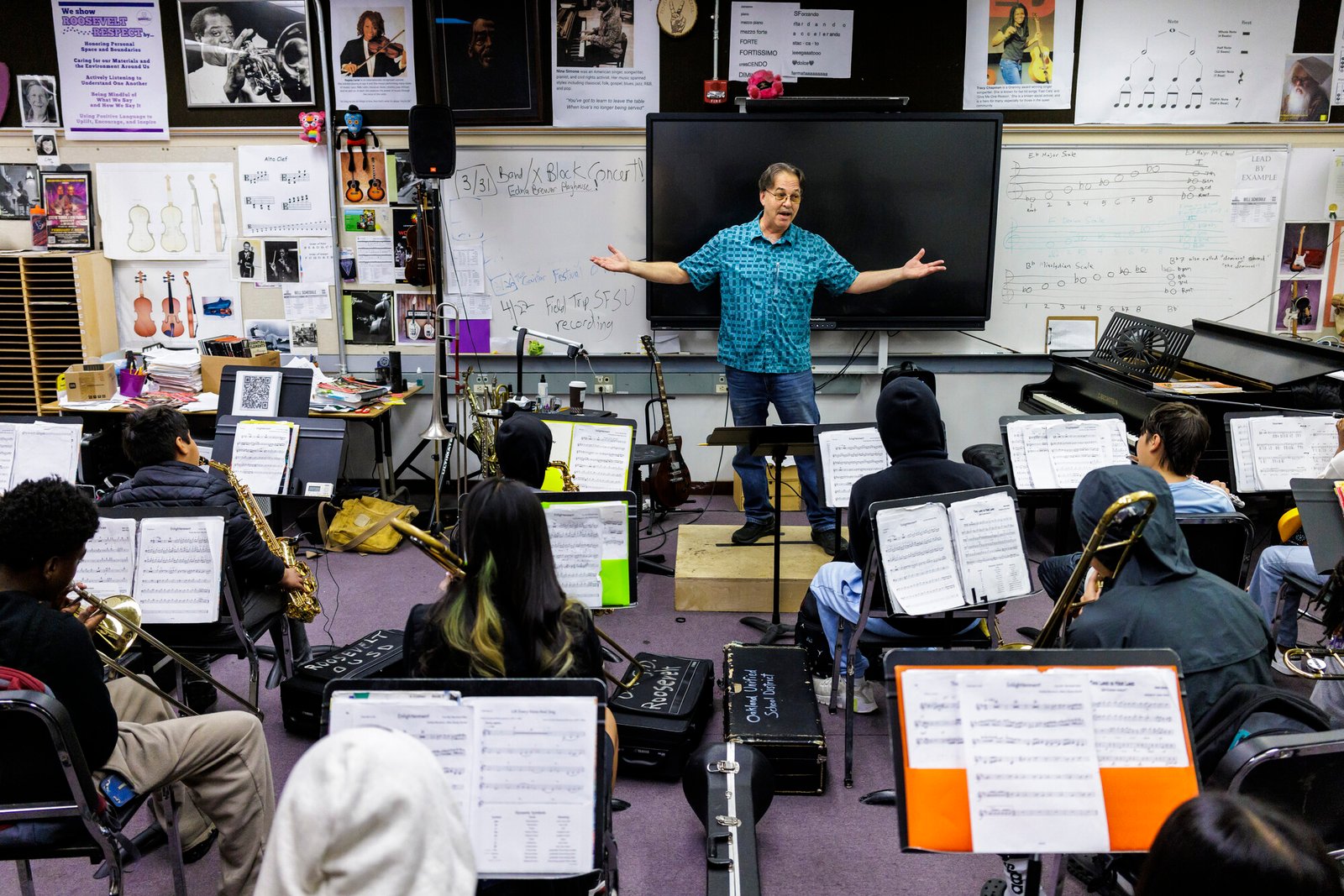 Sun Ra and Symphony in Middle School: OUSD Music Teacher Retires After ...